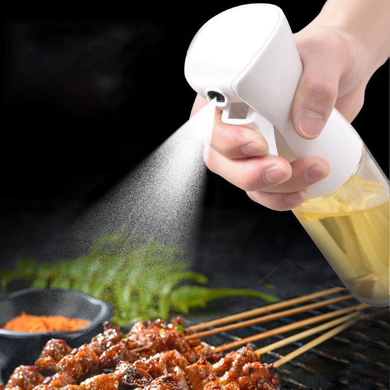 Premium Oil Spray Bottle for Cooking – Manual Kitchen Oil Sprayer ...